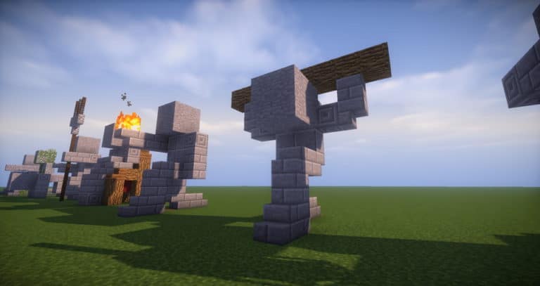 How To Build Easy Small Statues - Minecraft Building Inc
